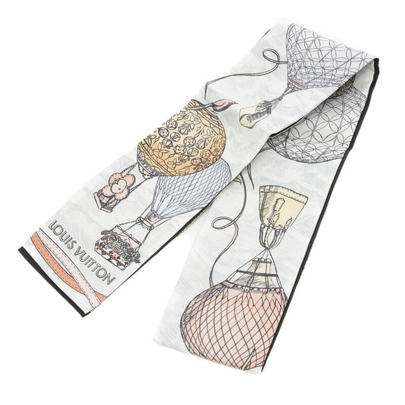 Louis Vuitton | Accessories | Louis Vuitton Bandeau Scarf Up And Away ...